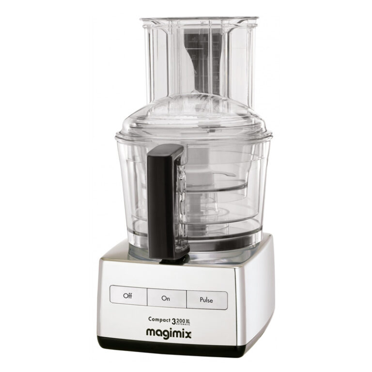 Magimix MX3200CHXL Compact 3200 XL Food Processor 650W Chrome | Beytech