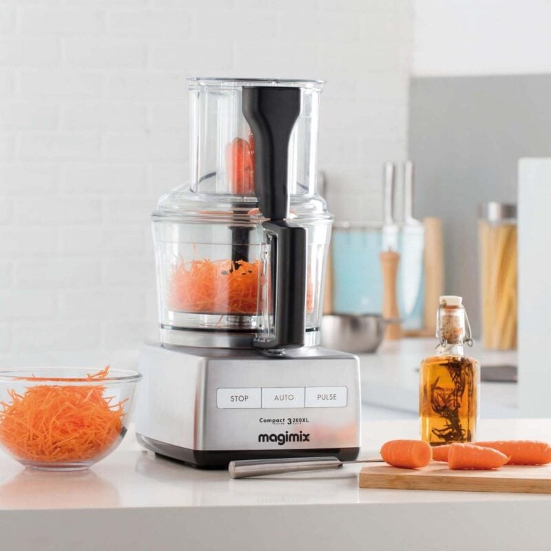 Magimix MX3200CHXL Compact 3200 XL Food Processor 650W Chrome | Beytech